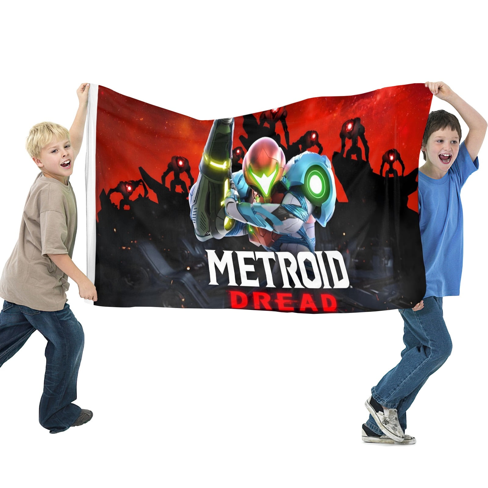 Metroid Dread-themed Printed Flag Perfect gift for fans, friends, and ...