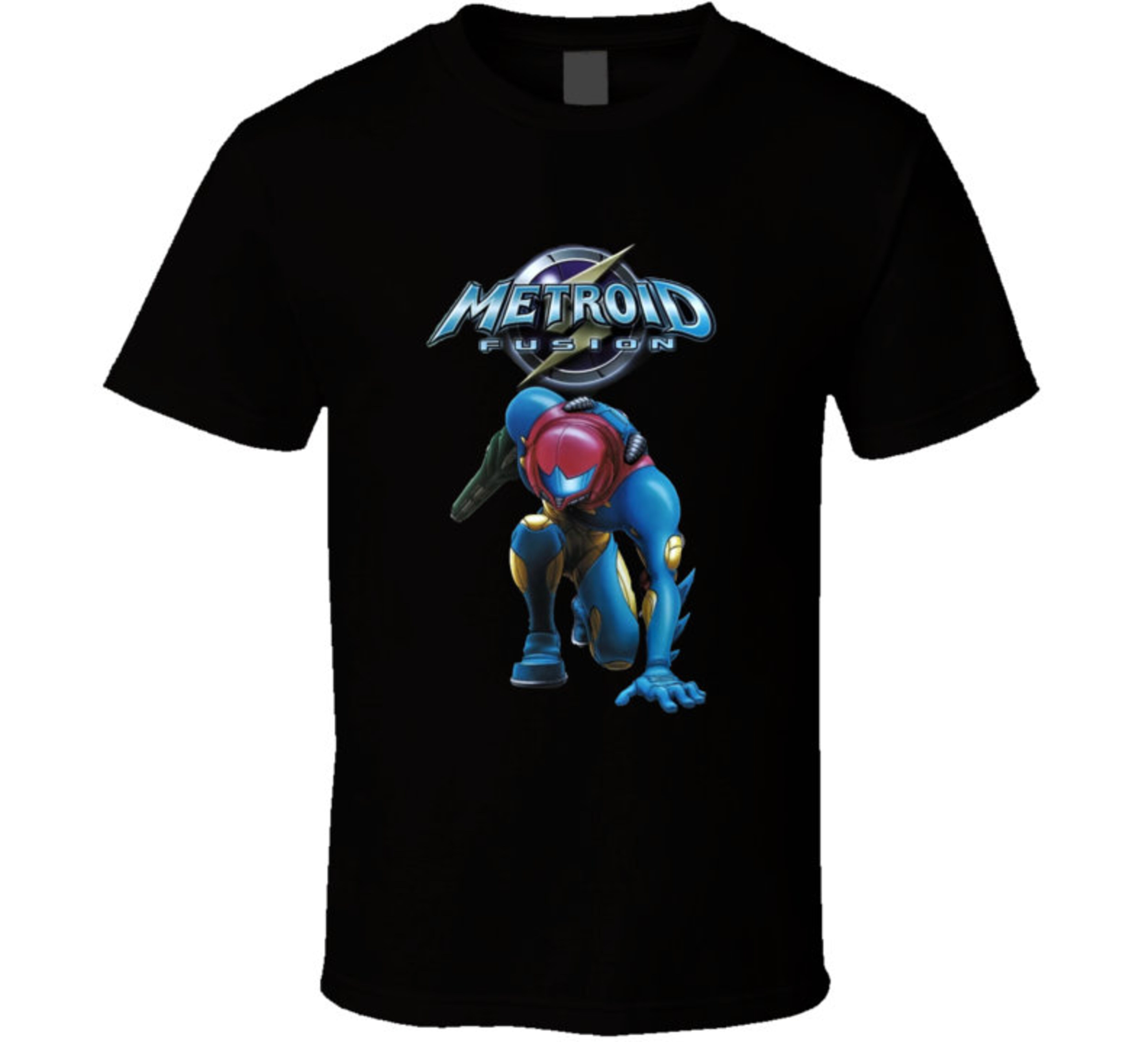 Metroid Fusion Retro Video Game T Shirt - Walmart.com