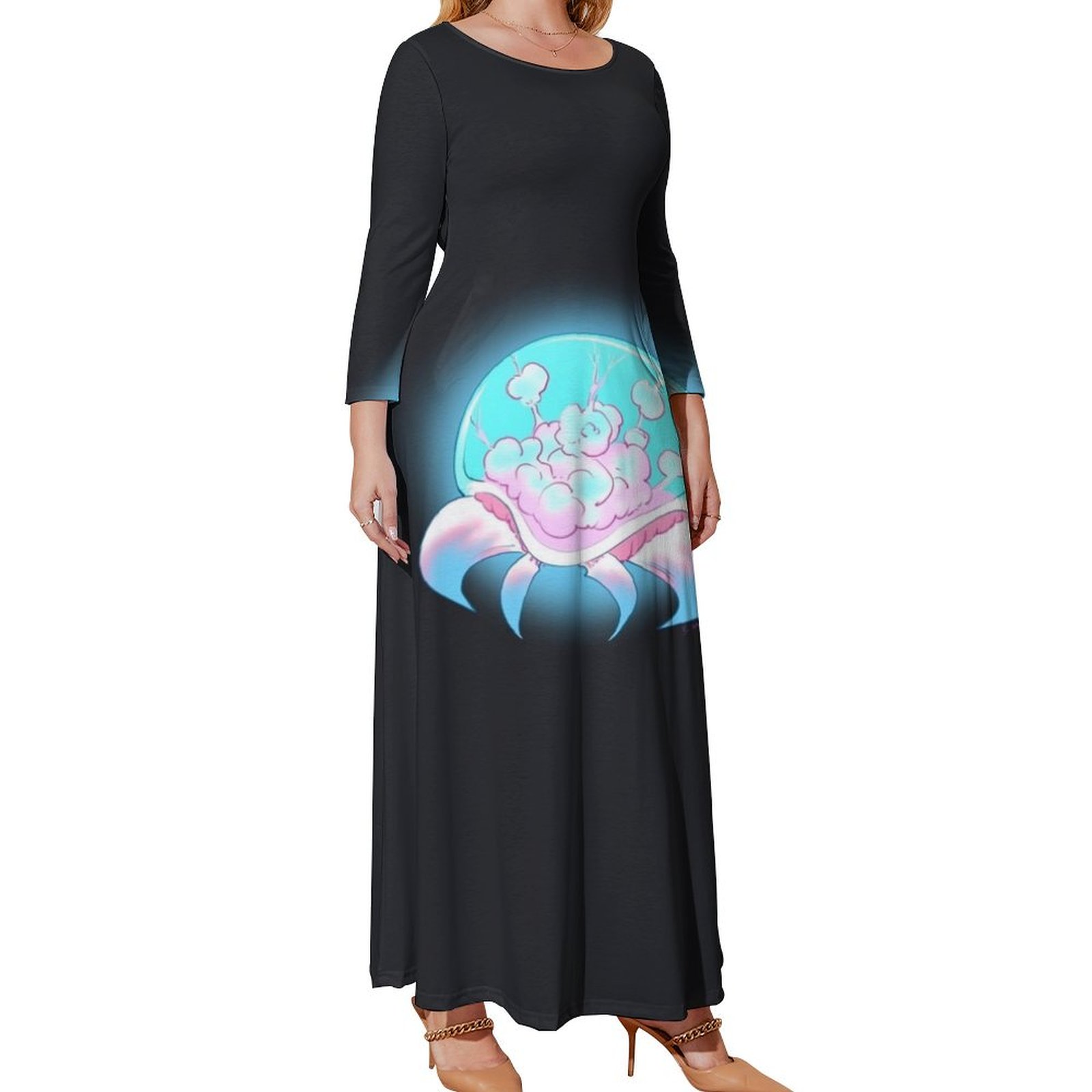 Metroid Pride - Trans Long Sleeved Dress sensual sexy dress for women ...