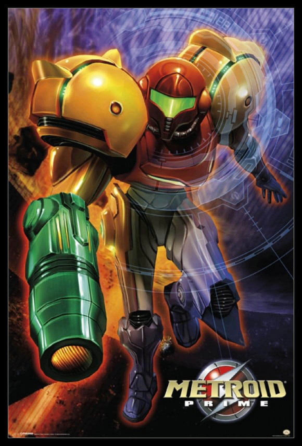 Metroid - Prime Laminated & Framed Poster (24 x 36) - Walmart.com