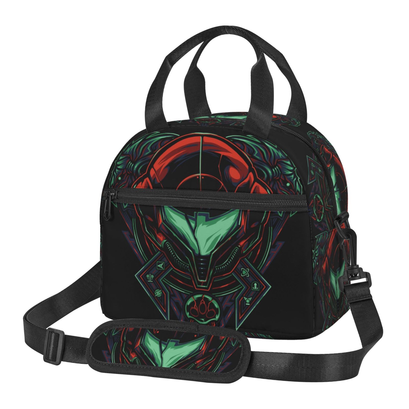 Metroid Samus Aran Reusable Lunch Bag for Adult Mens/Womens Adjustable ...