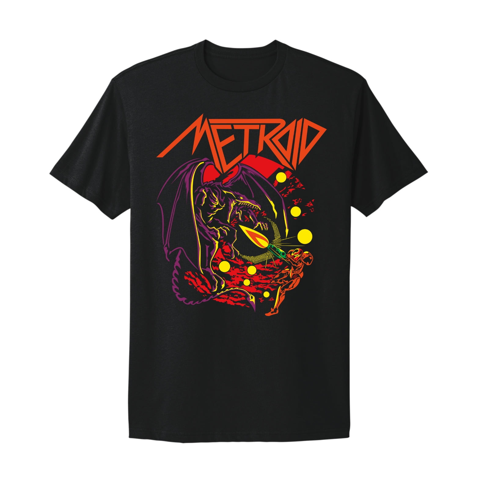 Metroid Samus Video NES Game Nintendo Retro T-Shirt - Walmart.com