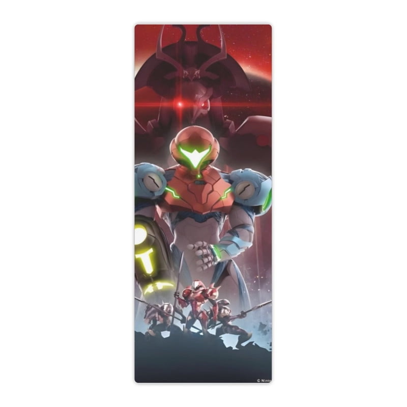 Metroid pattern yoga mat makes every practice full of inspiration and ...