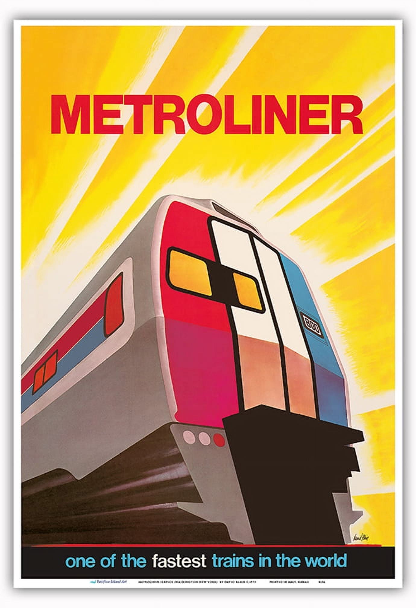 Metroliner Service (Washington-New York) - Fastest Trains in the World ...