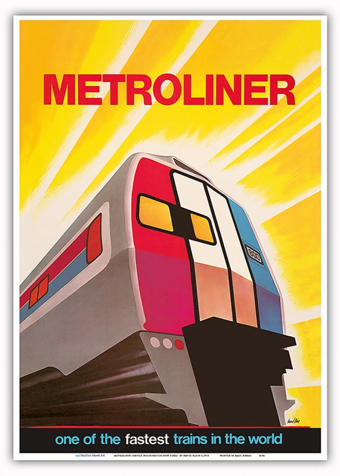 Metroliner Service (Washington-New York) - Fastest Trains in the World ...