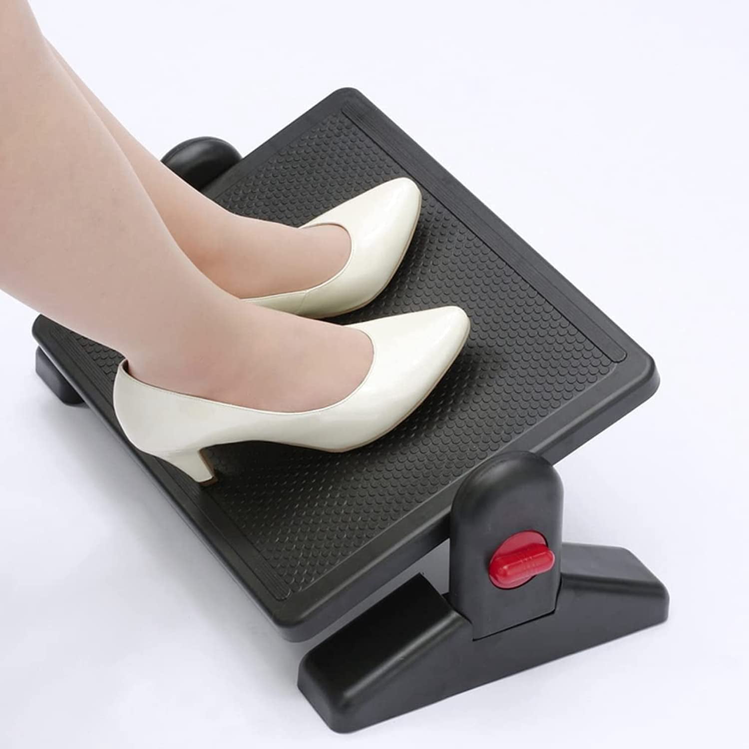 Metron Adjustable Tilt Angle Under Desk Footrest for Home Office ...