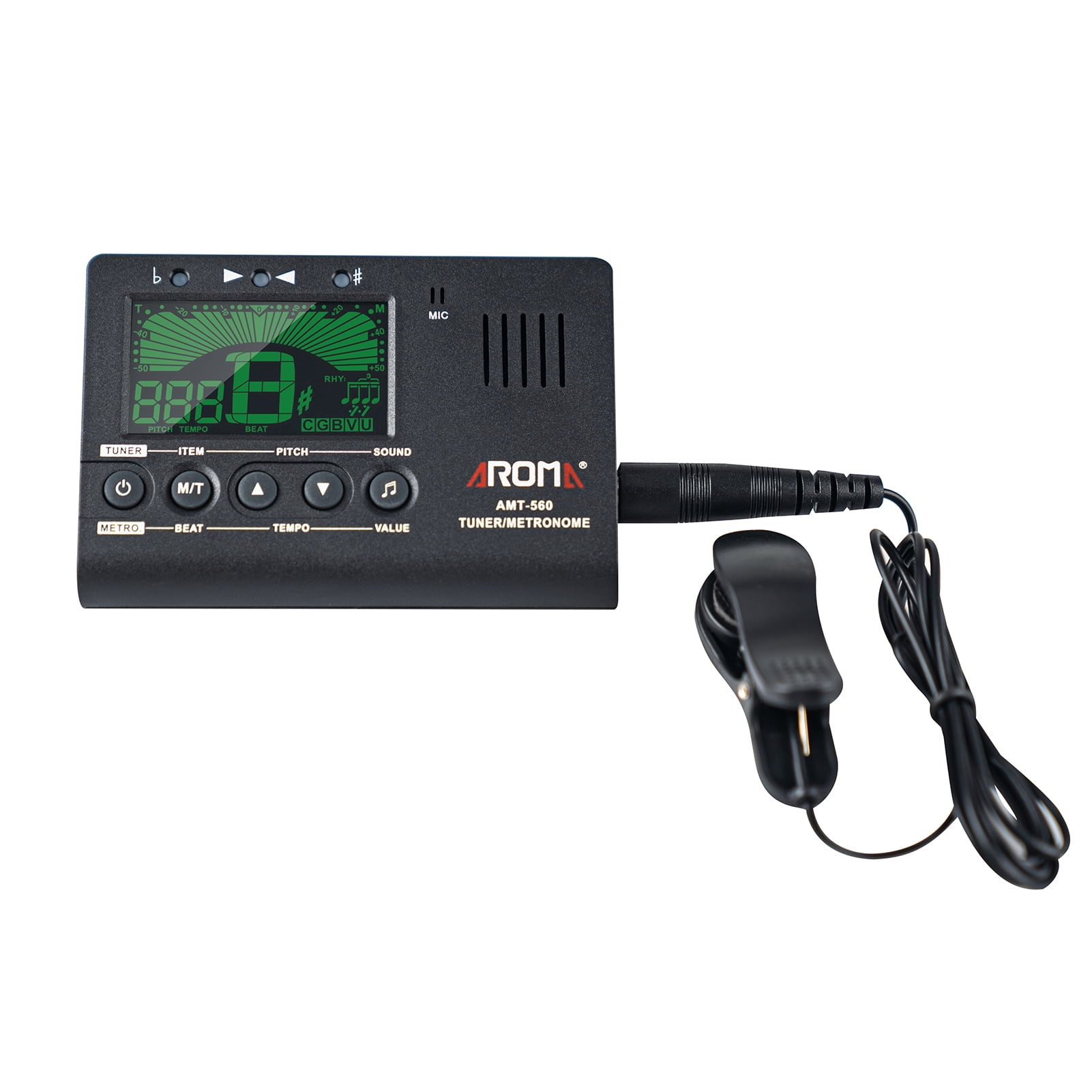 Metronome,Built-in Mic With Violin Universal Portable Tuner Built-in ...