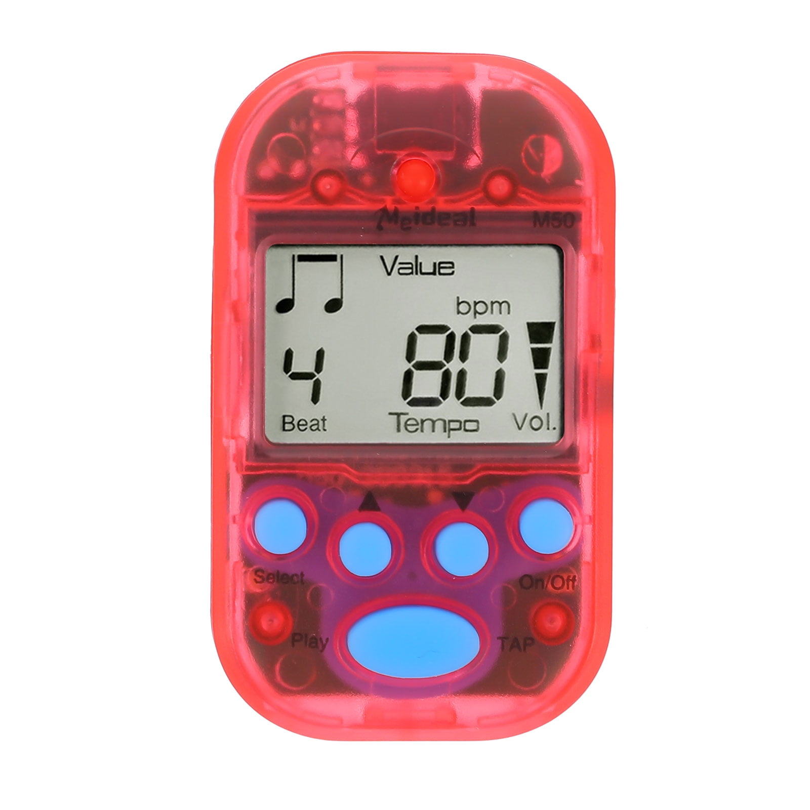 Metronome Guitar Practice Tempo Musical Acoustic Tuner Instrument Tool ...