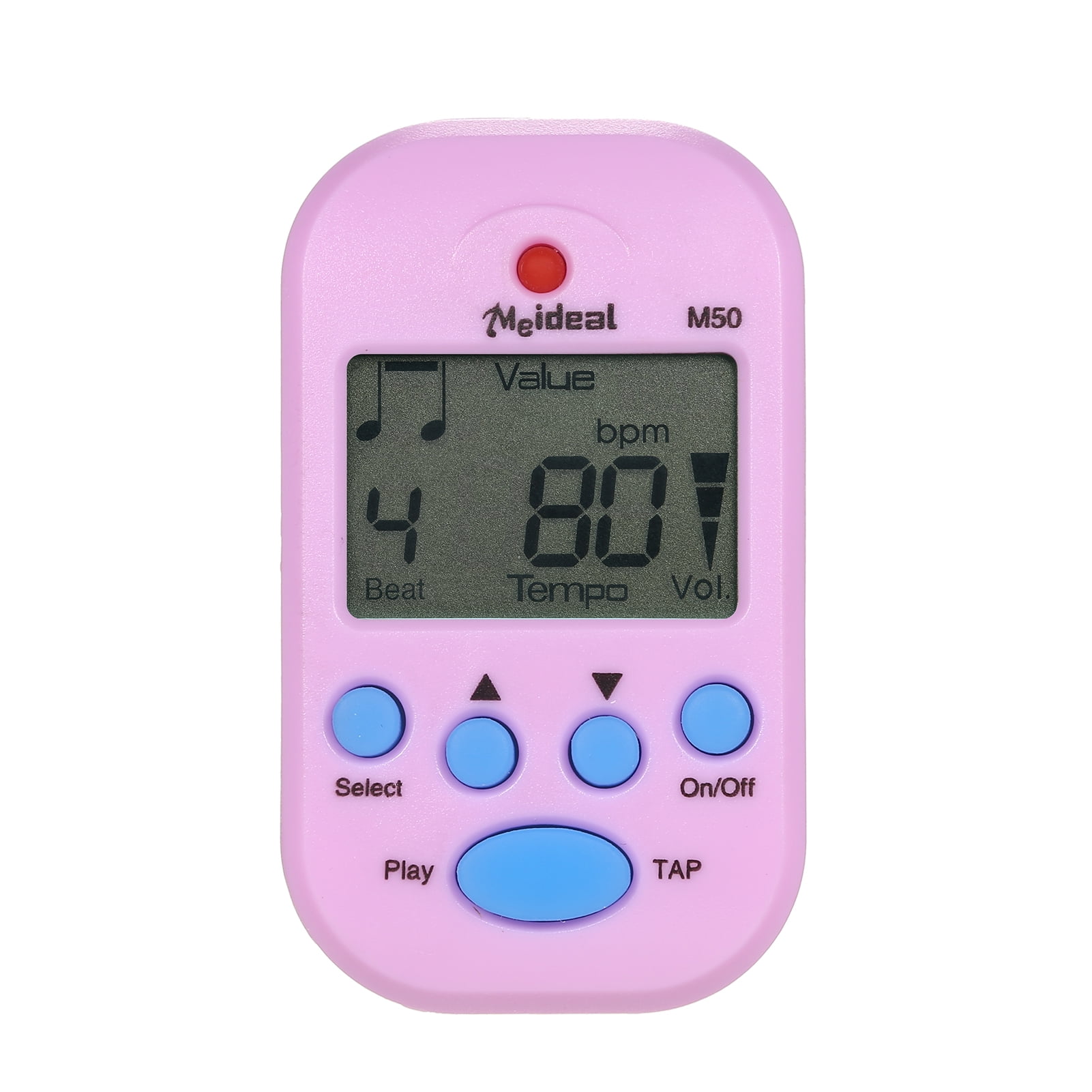 Metronomes,Suitable Piano Violin Tempo Clip-on Pocket Piano Violin Drum ...
