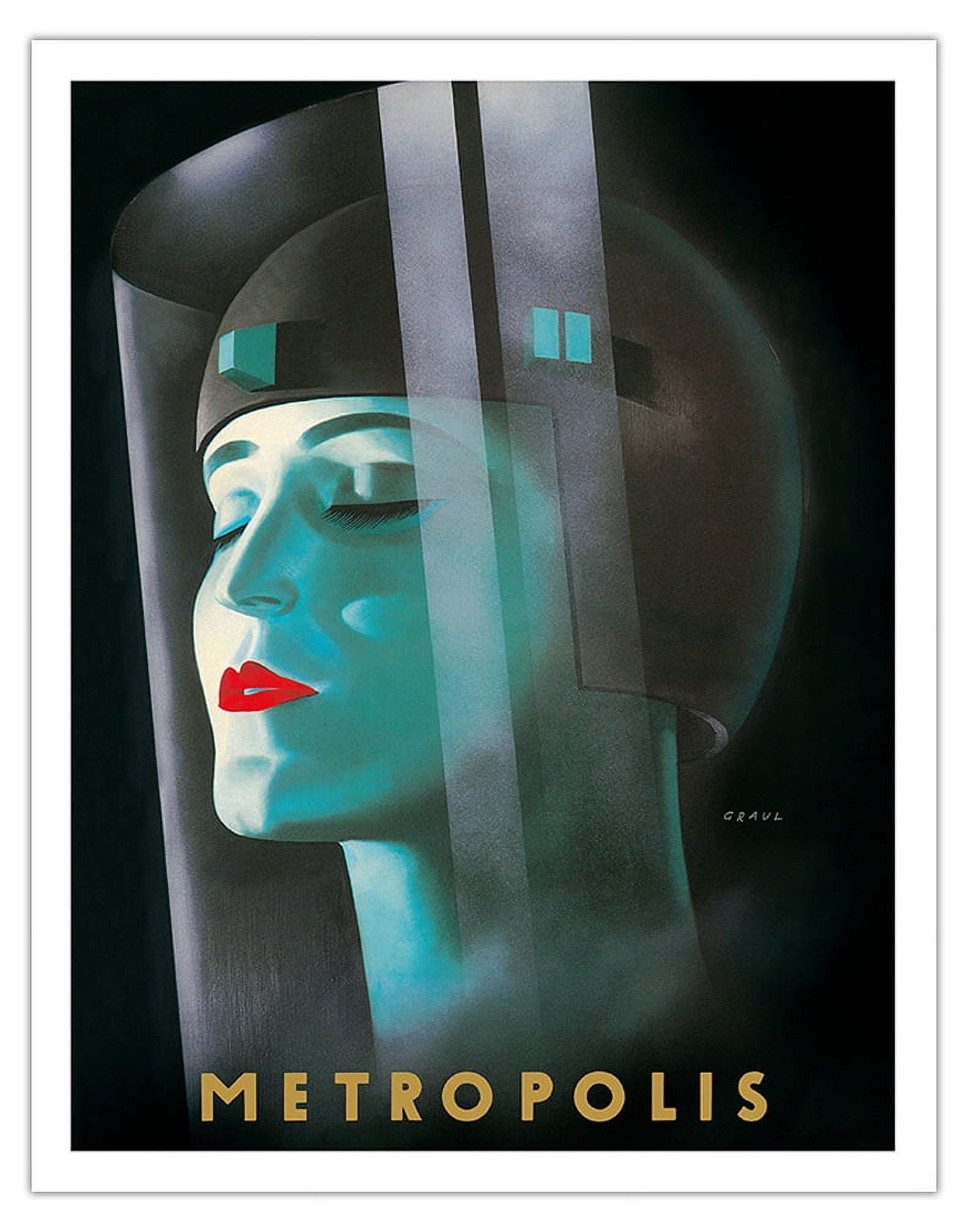 Metropolis - Directed by Fritz Lang - Vintage Film Movie Poster by ...
