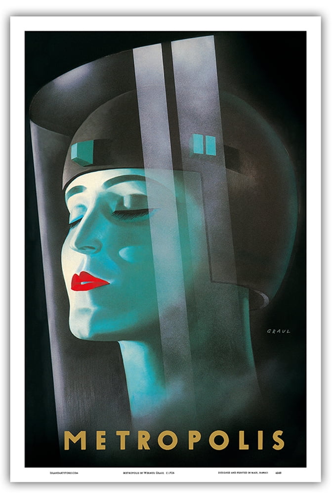 Metropolis - Directed by Fritz Lang - Vintage Film Movie Poster by ...