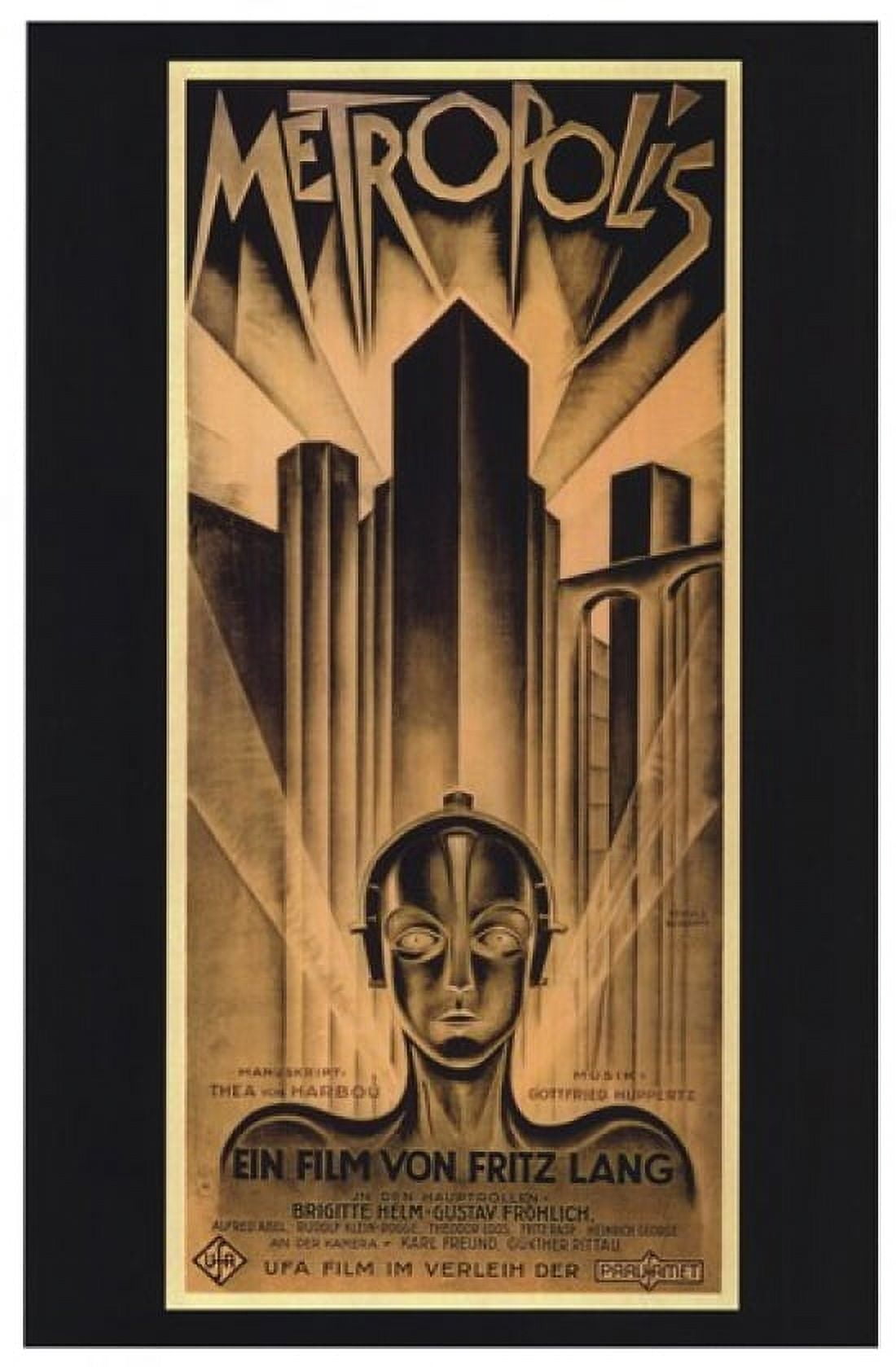Metropolis Movie Poster (11 x 17) - Walmart.com