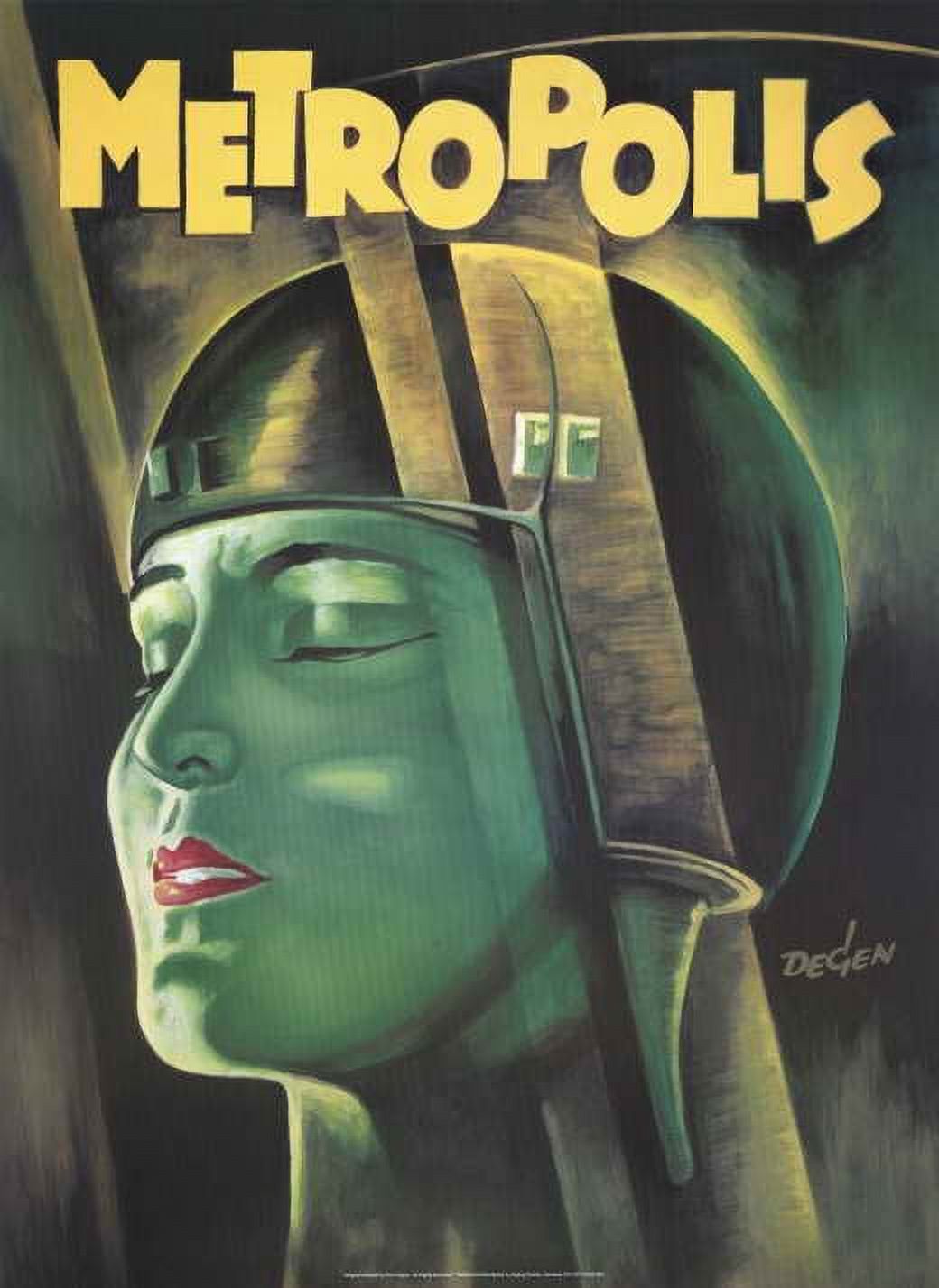 Metropolis - movie POSTER (Style J) (27" x 40") (1926) - Walmart.com