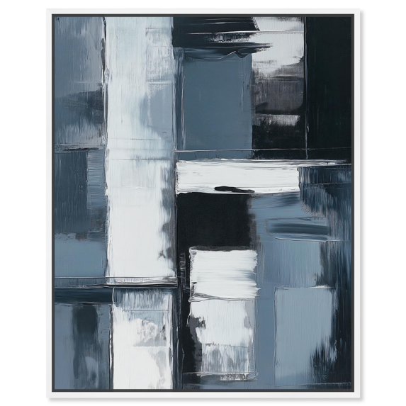 Metropolis of the Mind II Canvas Man Cave Art by Art Remedy, White ...