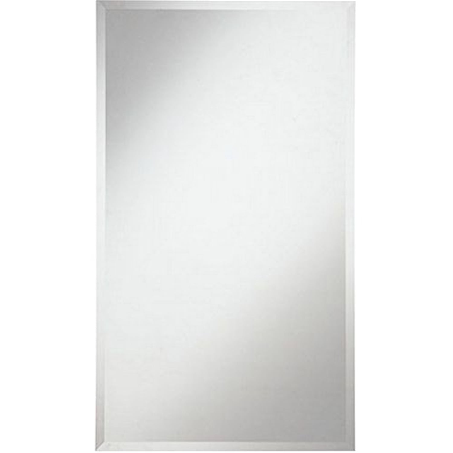 Metropolitan 22 in. Contemporary Mirror in Clear - Walmart.com