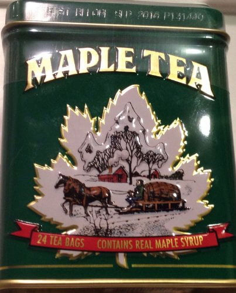 Metropolitan Maple Tea, 24 Tea Bags in a Decorative Metal Tin - Walmart.com