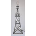 Metrotex Designs 29568 Steel Handmade Oil Derrick Lamp-Pewter Powder ...