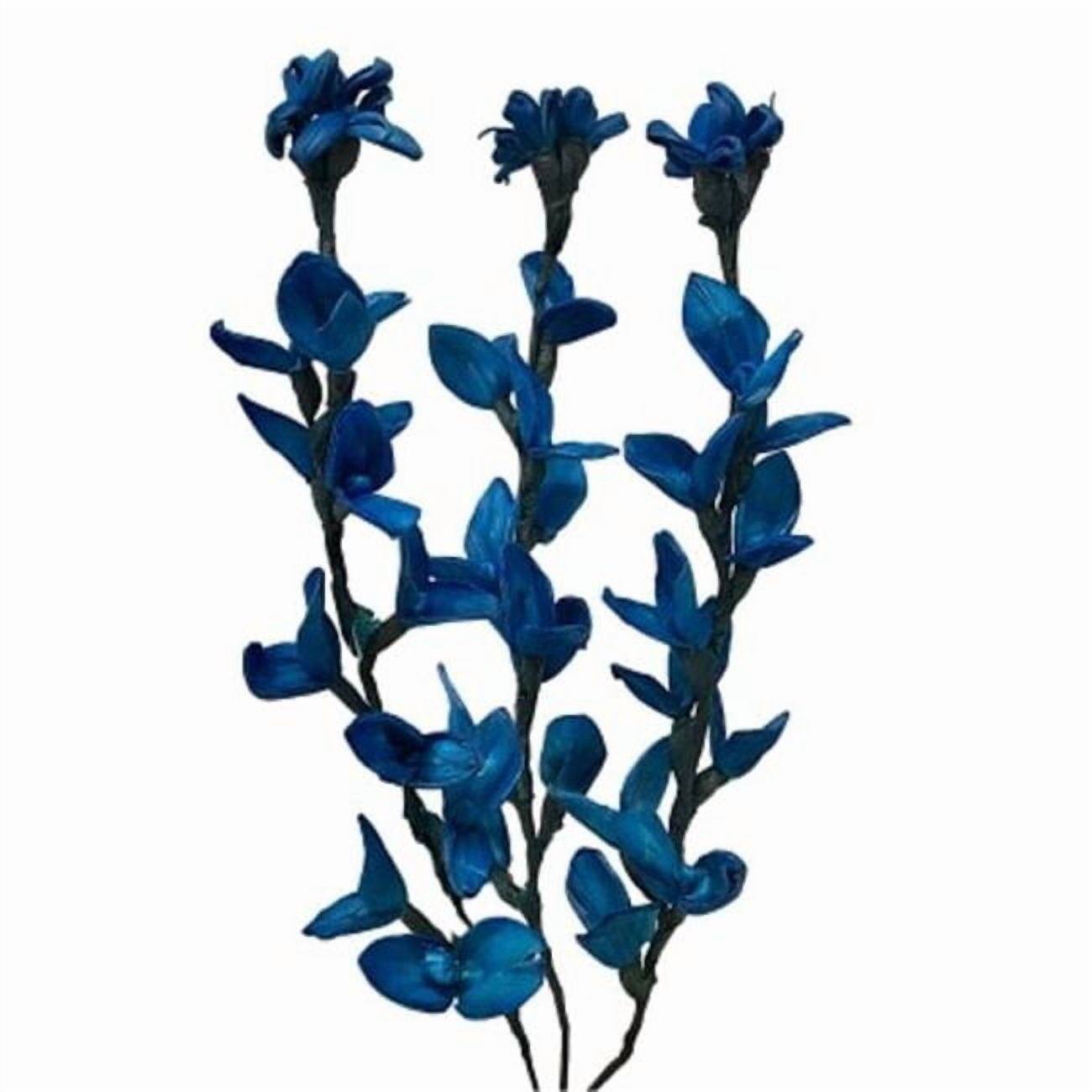 Metrotex Designs 41204 3 Stem Texas Bluebonnet Flower Branch - Walmart.com