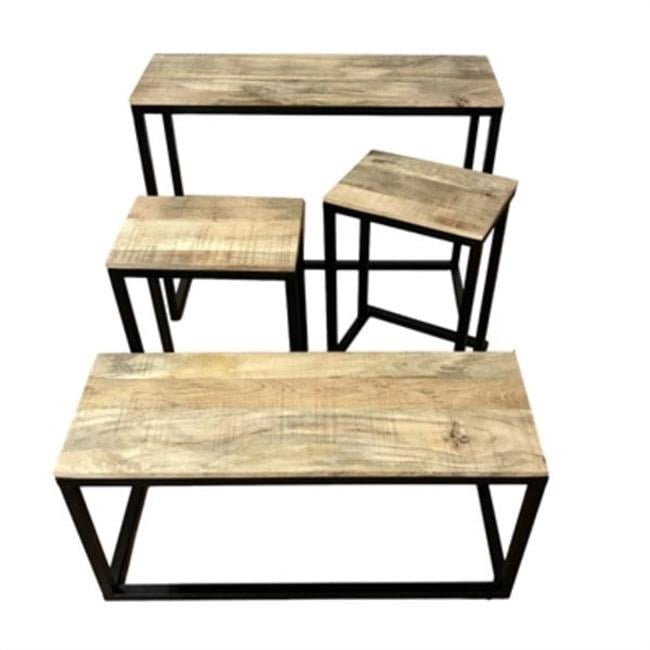 Metrotex Designs 32006 Upcycled Nesting Display Tables, 4 Piece ...