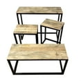 Metrotex Designs 32006 Upcycled Nesting Display Tables, 4 Piece ...