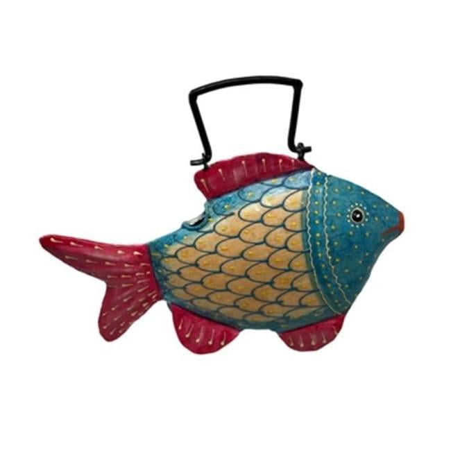 Metrotex Designs 62208 Filamina the Fish Water Can, Red & Blue ...