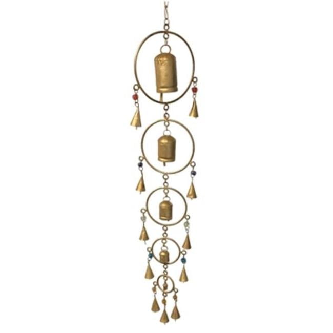 Metrotex Designs 62229 5.25 x 31 in. Waterfall Bell Wind Chime ...