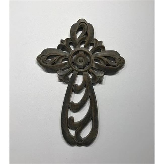 Metrotex Designs 67056 12.25 x 0.75 x 18 in. Westminster Cross ...