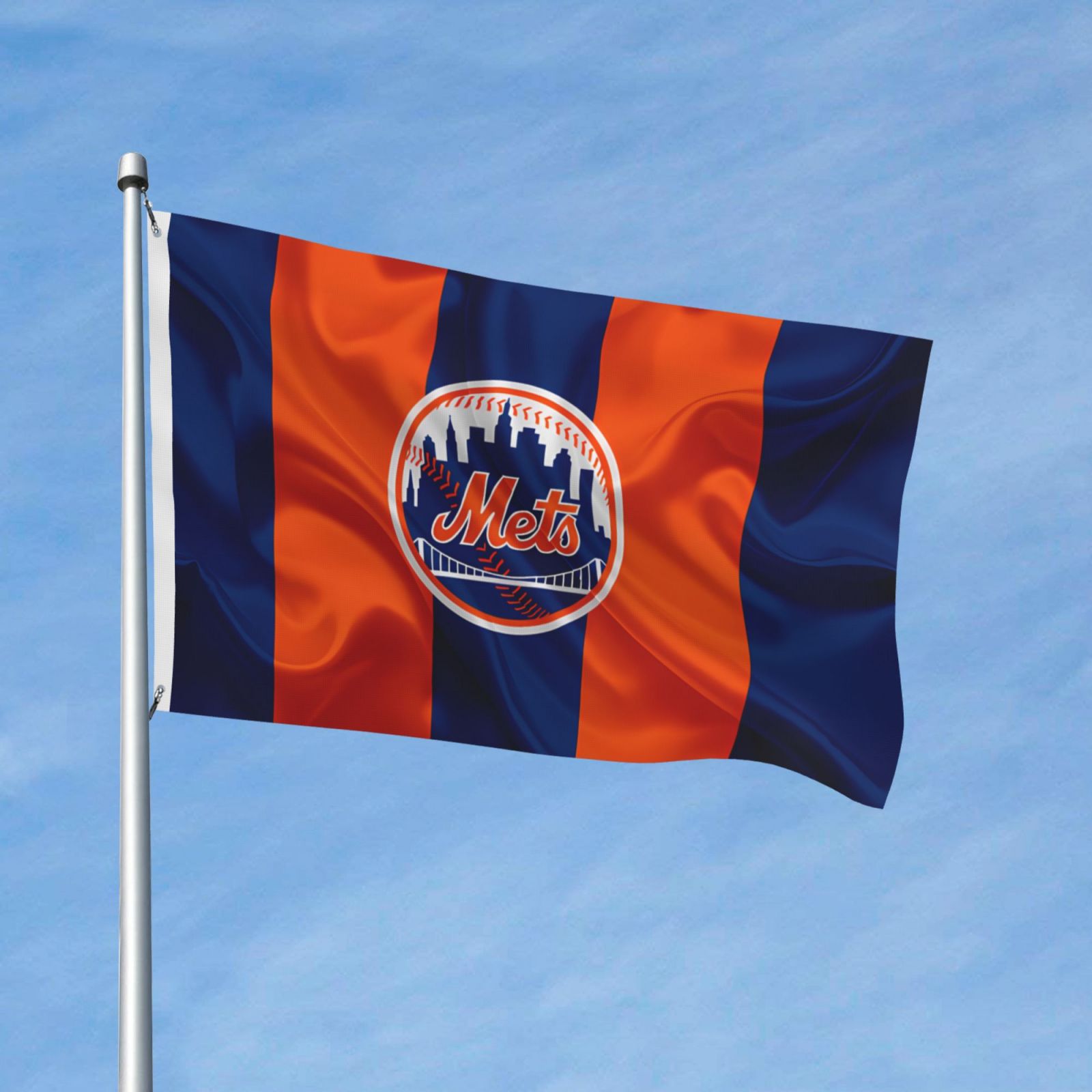 Mets Baseball Team 3x5 ft Indoor and Outdoor Double Sided Flag ...