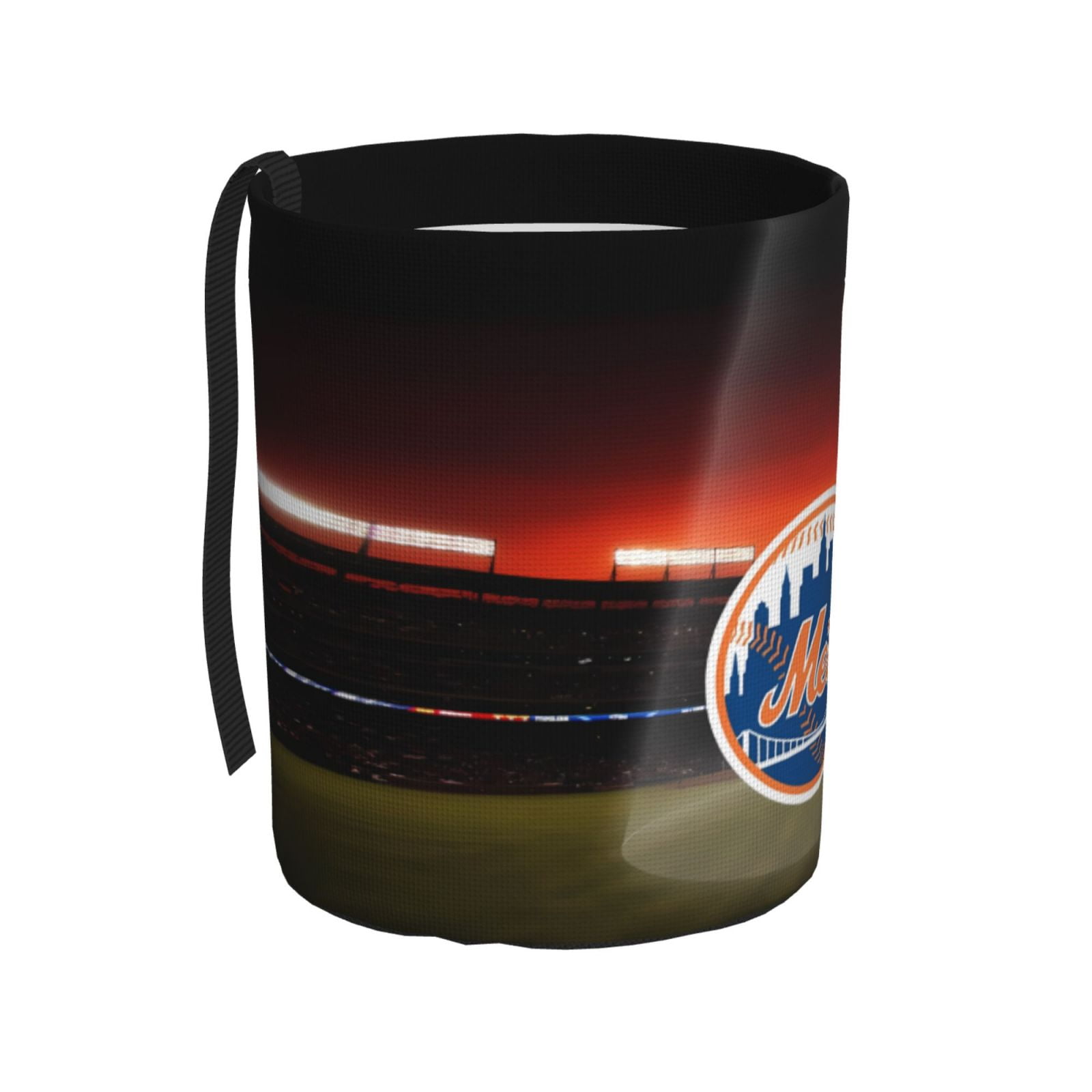 Mets Baseball Team Custom Car Trash Can, Mini Collapsible Pop-Up Car ...