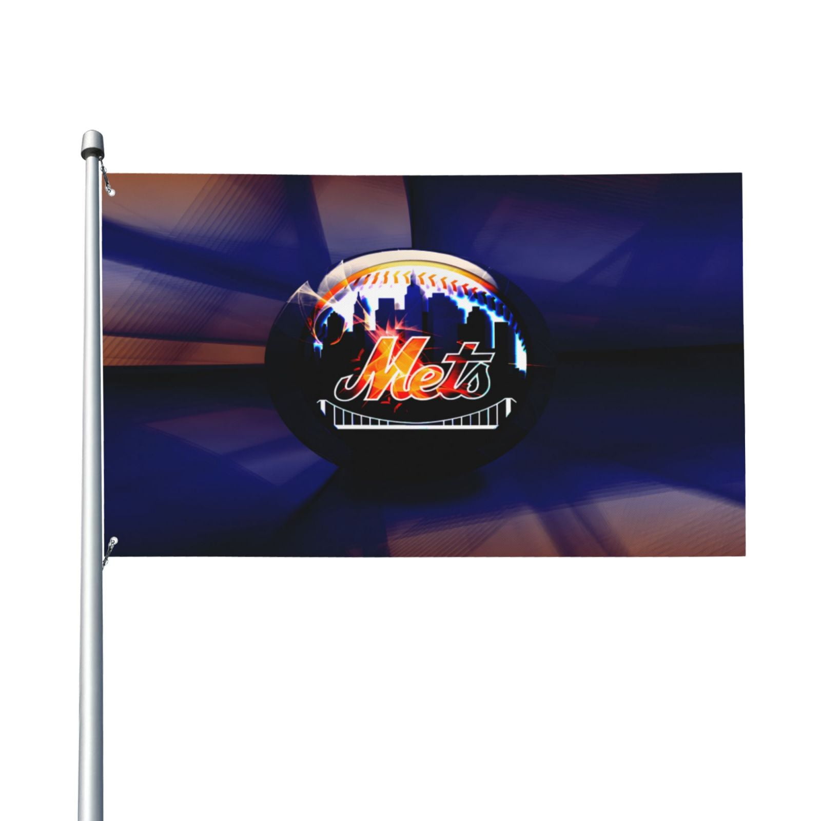 Mets Baseball Team Custom Outdoor 3x5FT Decorative Flags, Easy to ...