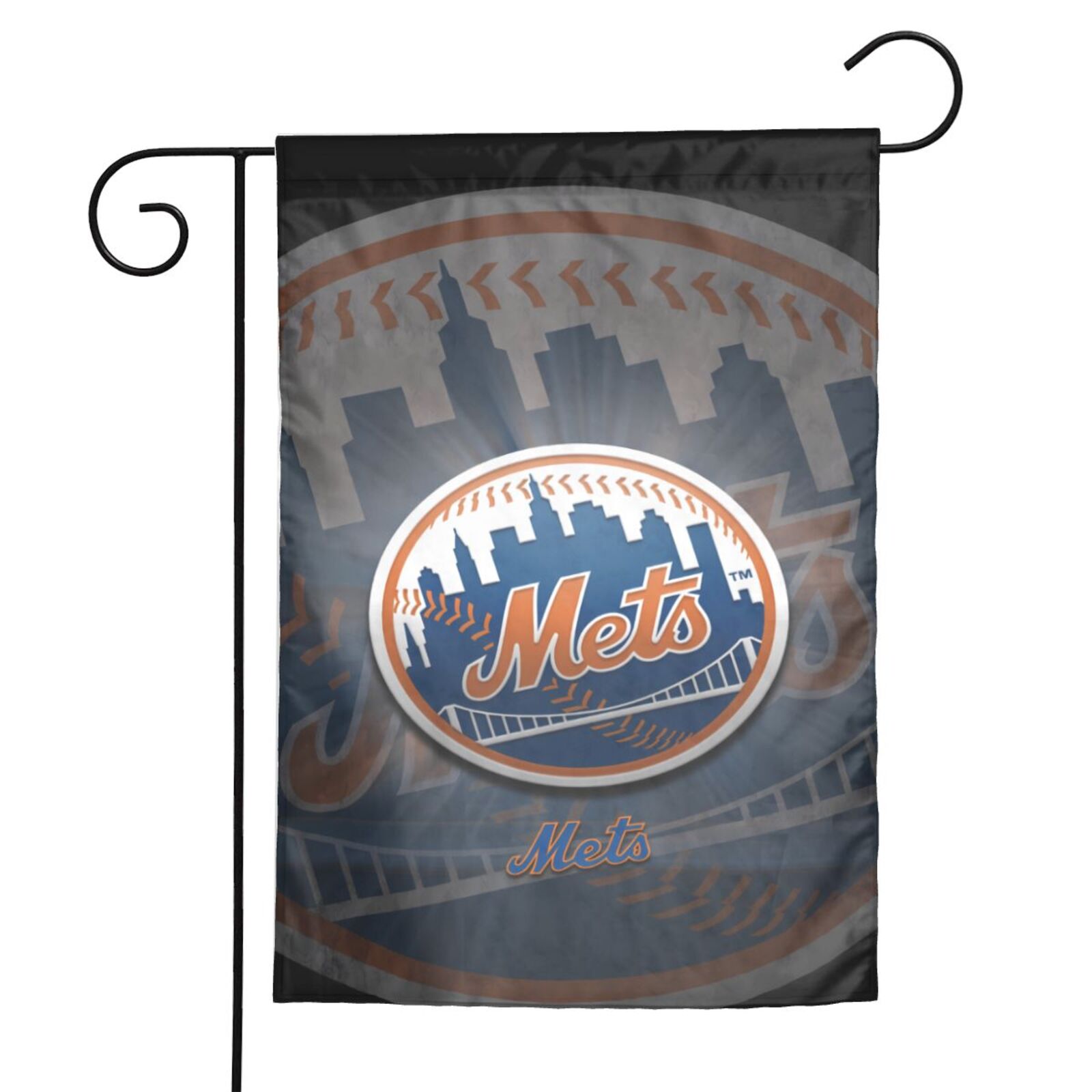 Mets Baseball Team Custom Outdoor Decorative Garden Flag 12 x 18 Inch ...