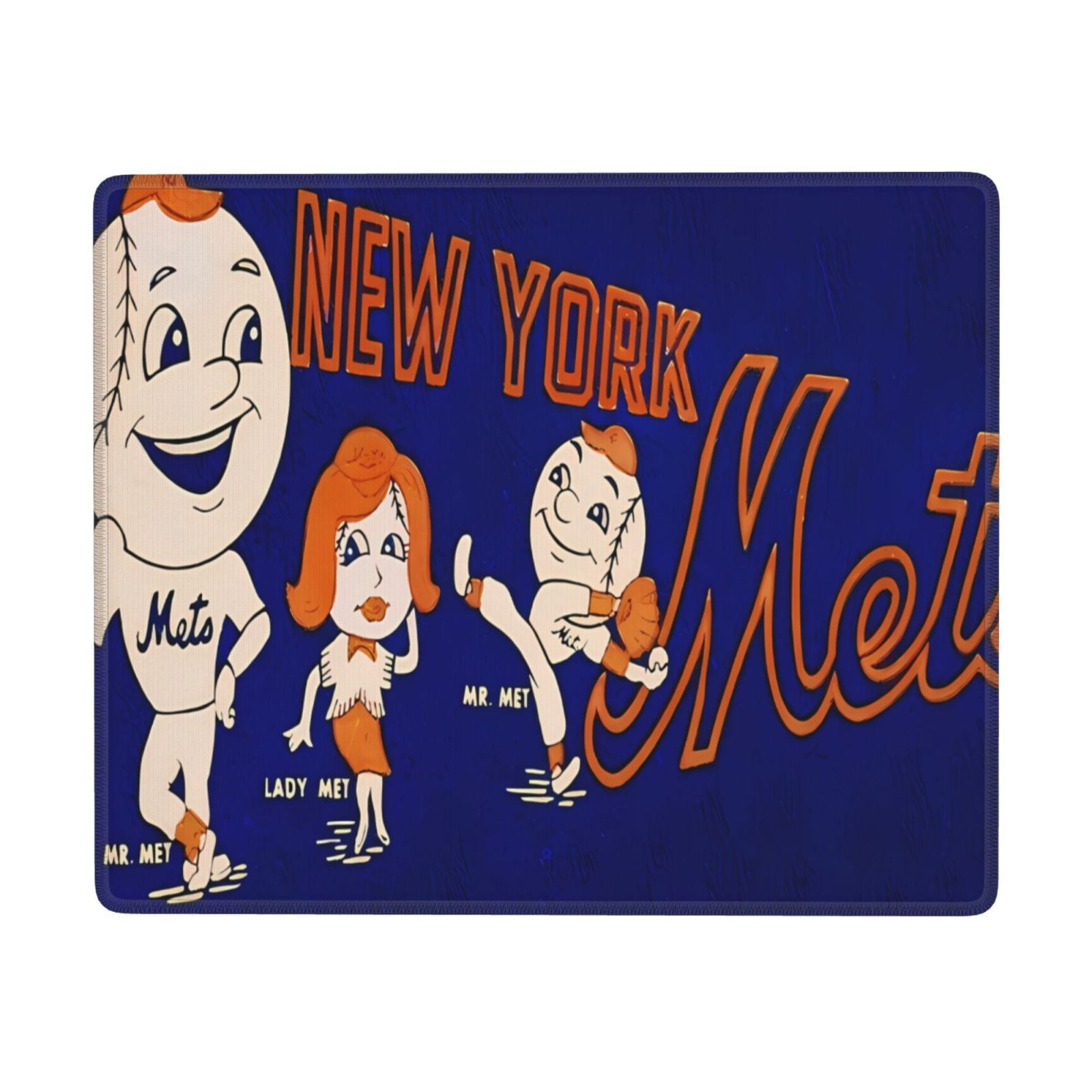 Mets Baseball Team Custom Theme Mouse Pad Super Smooth Gaming Computer ...
