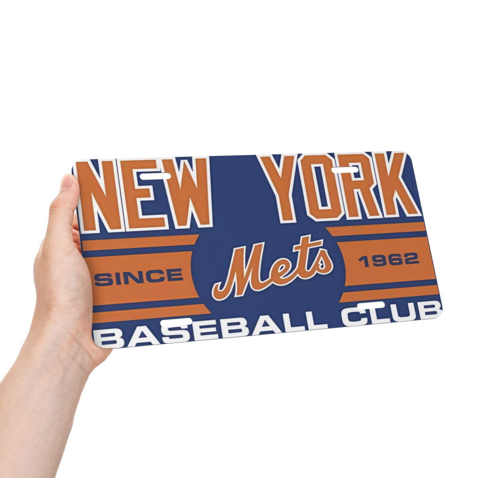 Mets Baseball Team Decorative Logo License Plate Baseball Team Fans ...