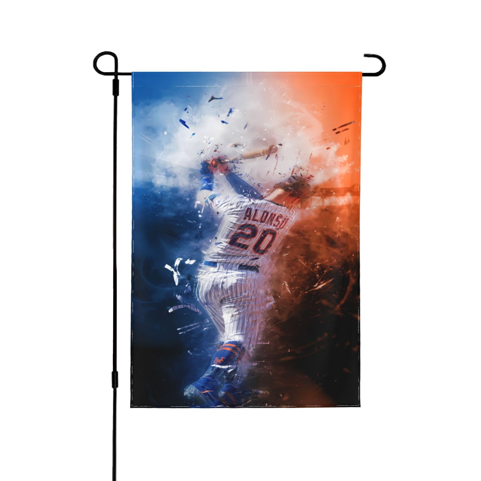 Mets Baseball Team Front Garden Flag, Fans Spectator Flag Hanging Flag ...