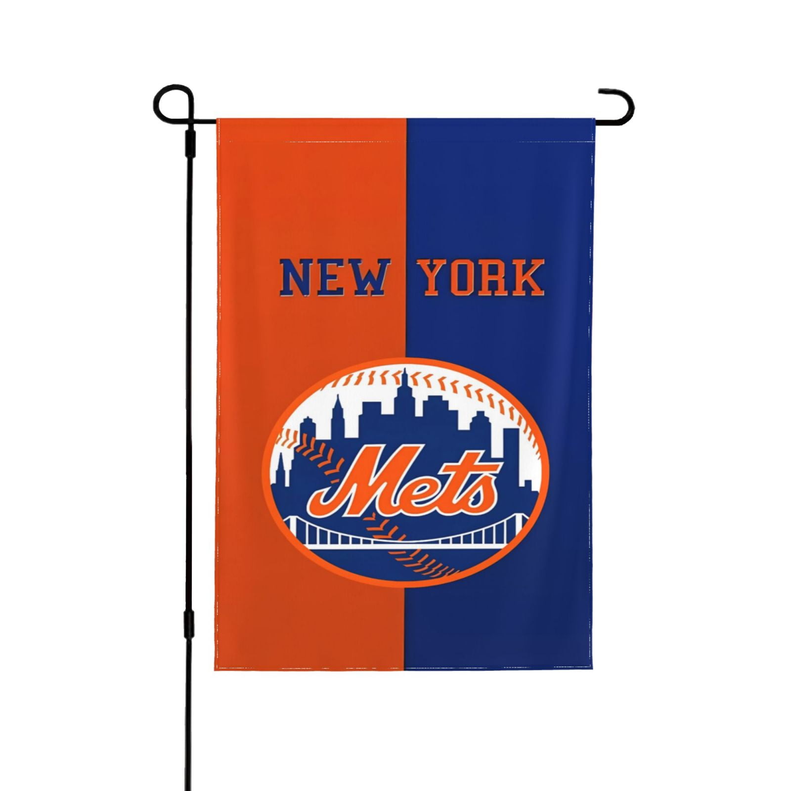 Mets Baseball Team Front Garden Flag, Fans Spectator Flag Hanging Flag ...