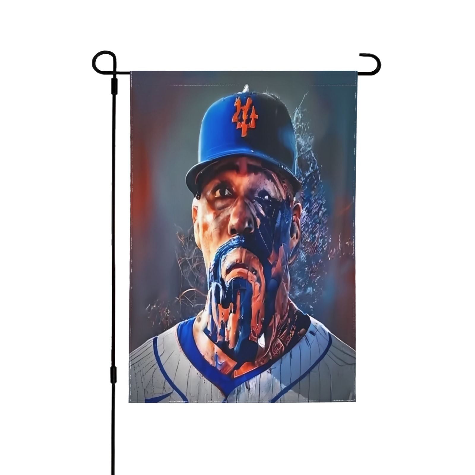 Mets Baseball Team Front Garden Flag, Fans Spectator Flag Hanging Flag ...