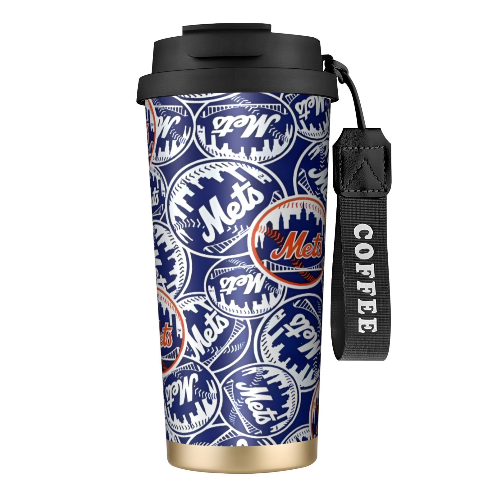 Mets Brand New 316 Stainless Steel Insulated Coffee Mug, Baseball Team ...
