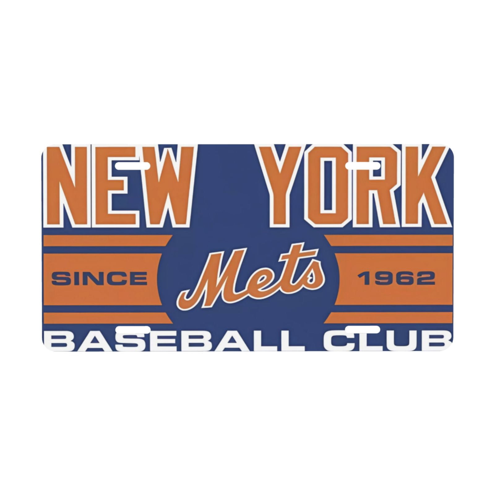 Mets Car Decorative License Plate Baseball Team Theme Design License ...