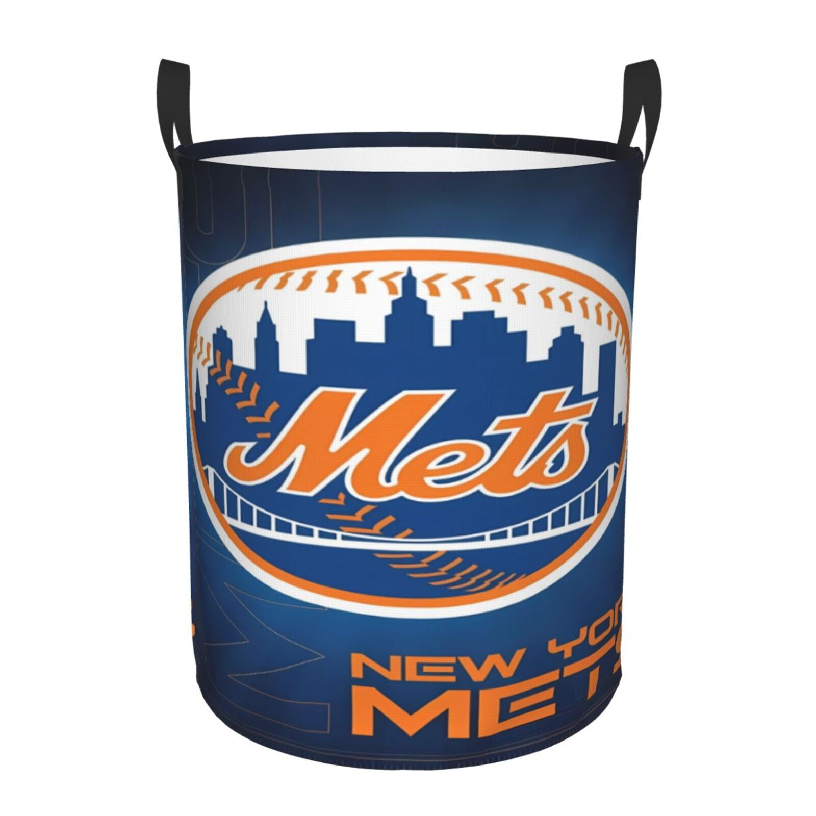 Mets Custom Baseball Team Themed Laundry Basket, Nursery Baby Laundry ...