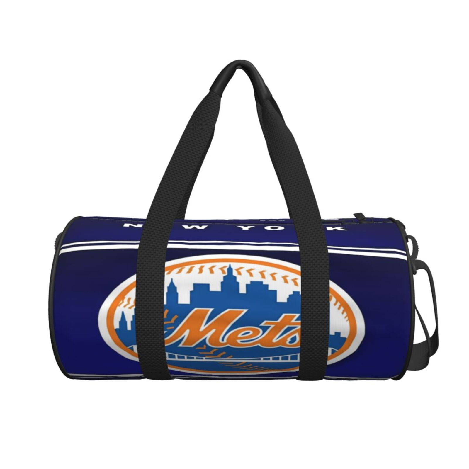 Mets Custom Large Duffel Bag Baseball Team Fans Sports Gym Bag Travel ...