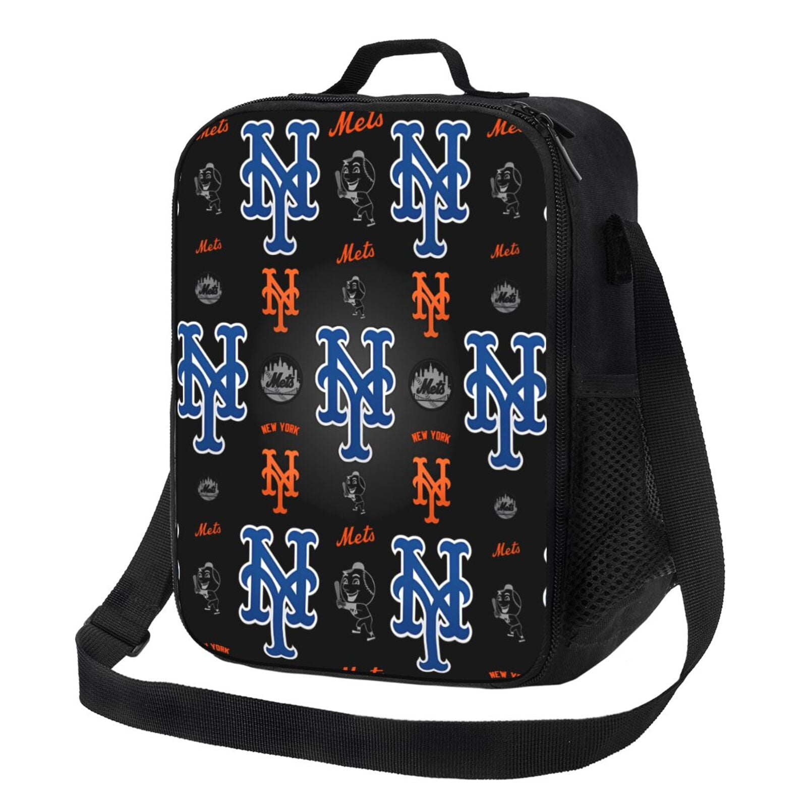 Mets Customized One Shoulder Lunch Tote Bag Leakproof Lunch Bag ...