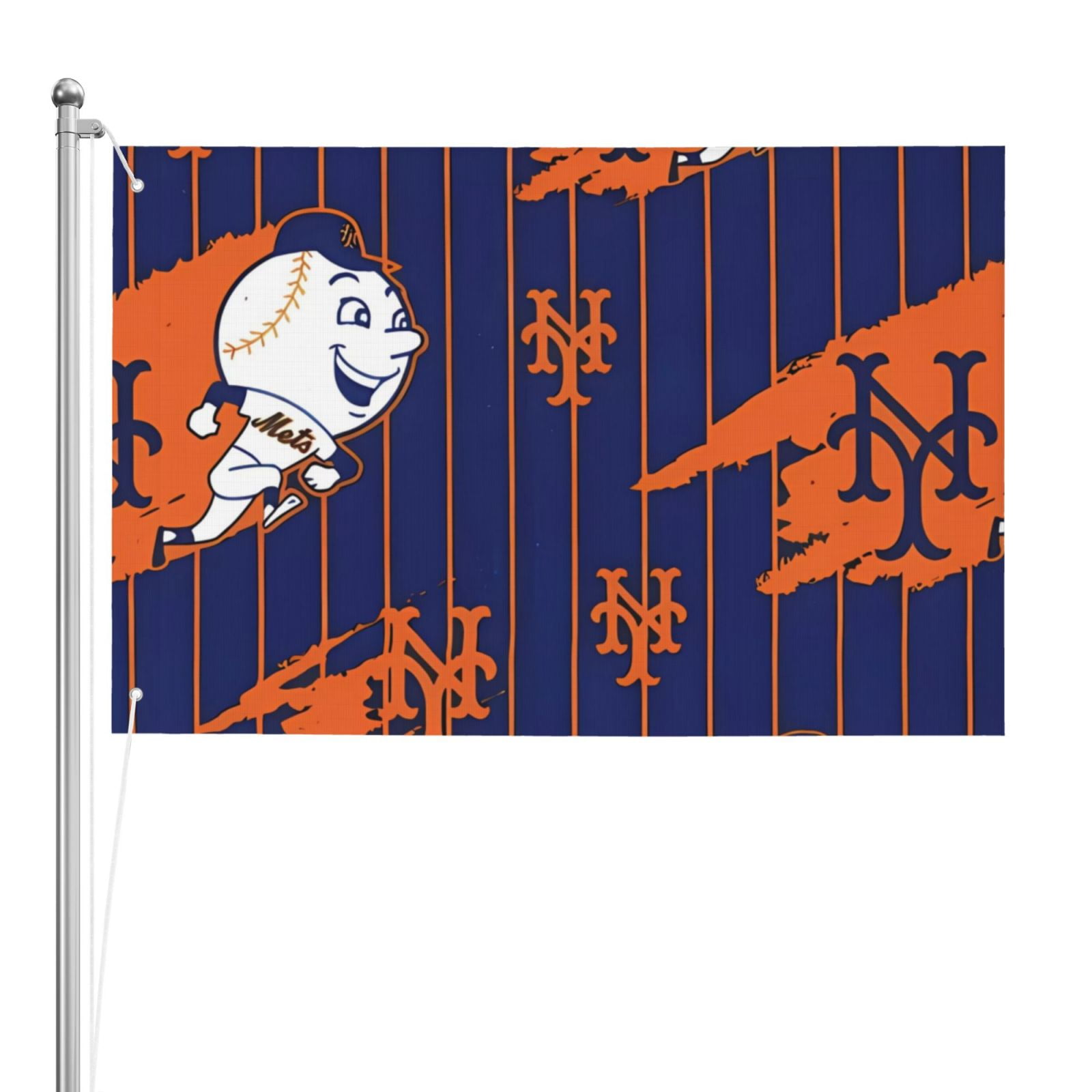 Mets Three Layer personalized Double Sided Flag Football Fans National ...