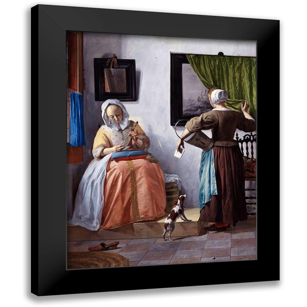 Metsu, Gabriel 15x18 Black Modern Framed Museum Art Print Titled ...