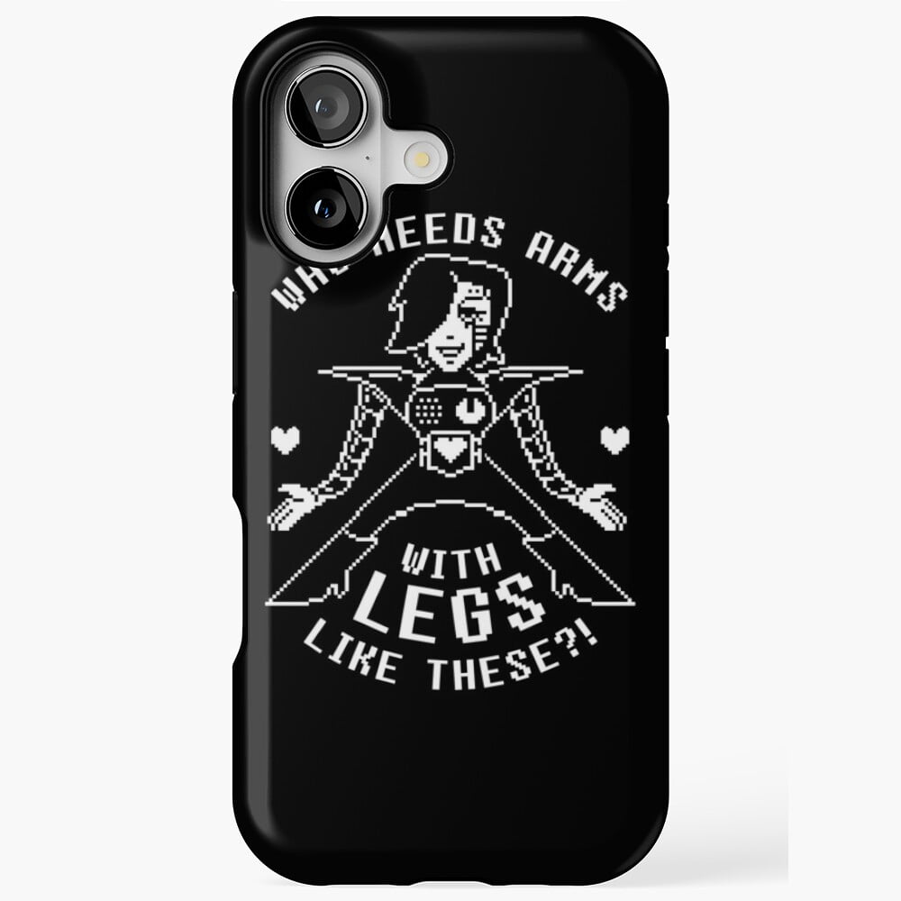 Mettaton Legs Like These Meme Retro Cartoon Case for iPhone 11 to 17 ...