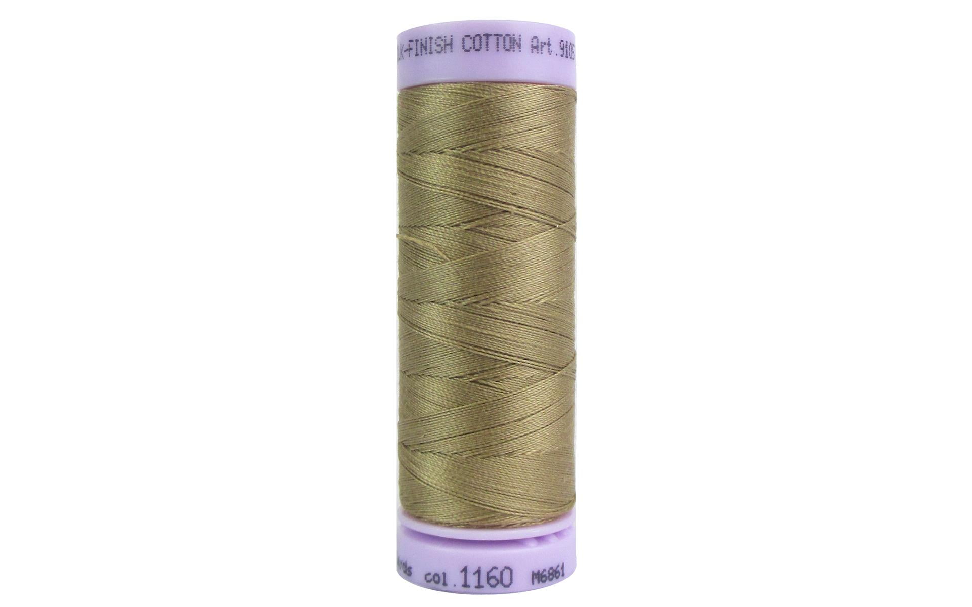 Mettler Silk Finish Cotton Thread 50wt 164yd-Pimento - Walmart.com