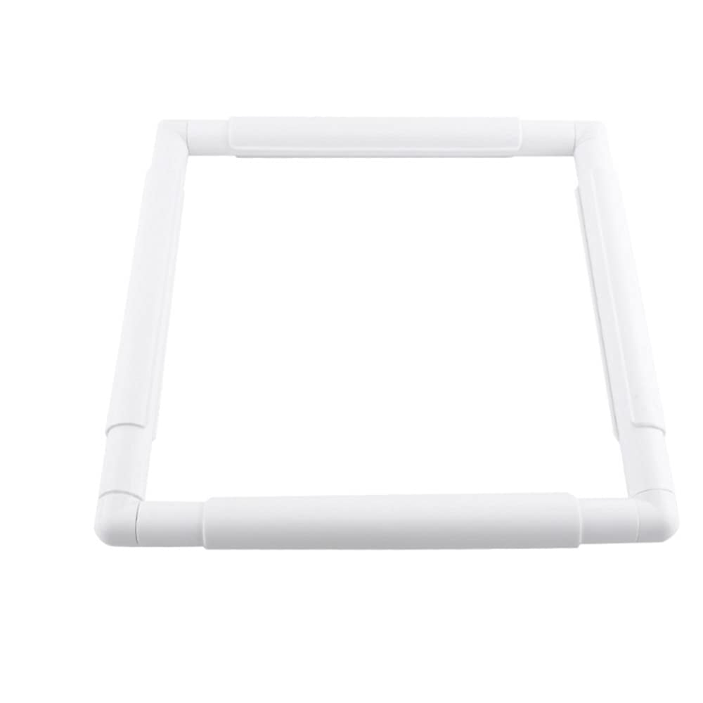 Metuynm Square Embroidery Hoop, 11inch Plastic Cross Stitch Frame Clip ...