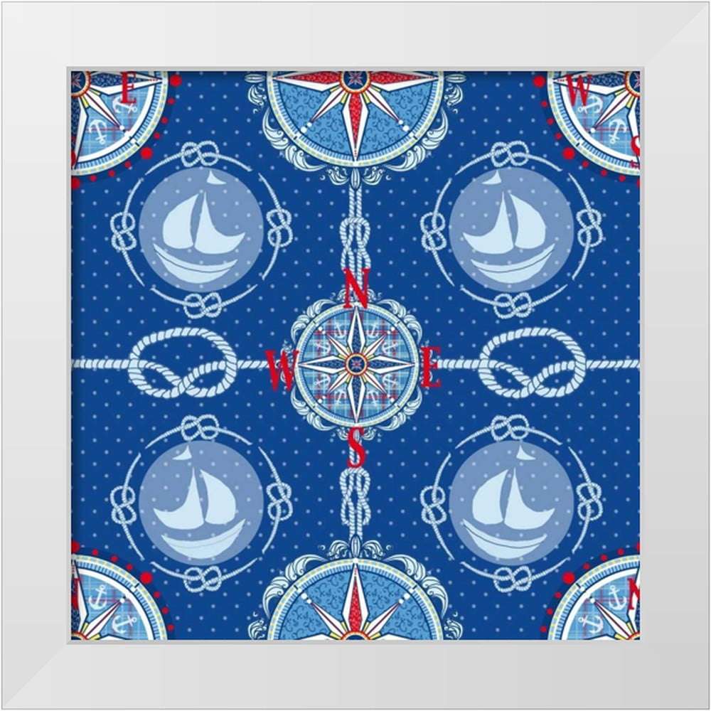 Metz, Andi 12x12 White Modern Wood Framed Museum Art Print Titled ...