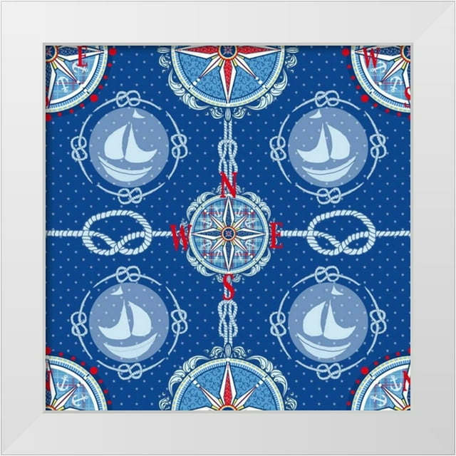 Metz, Andi 12x12 White Modern Wood Framed Museum Art Print Titled ...