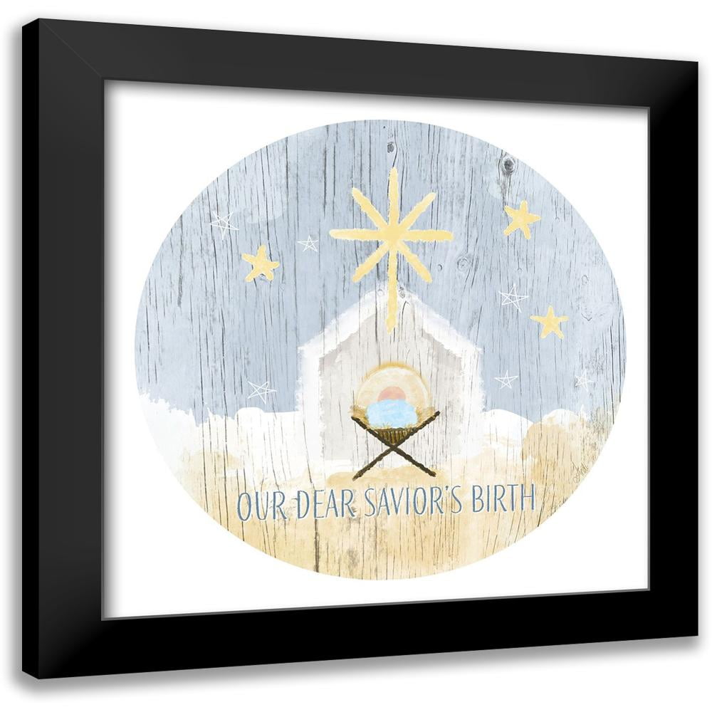 Metz, Andi 15x15 Black Modern Framed Museum Art Print Titled - Nativity ...