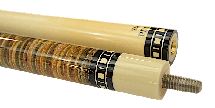 Meucci SB2-RAIN Handcrafted Billiards Pool Cue Stick - Rainbow Stain ...